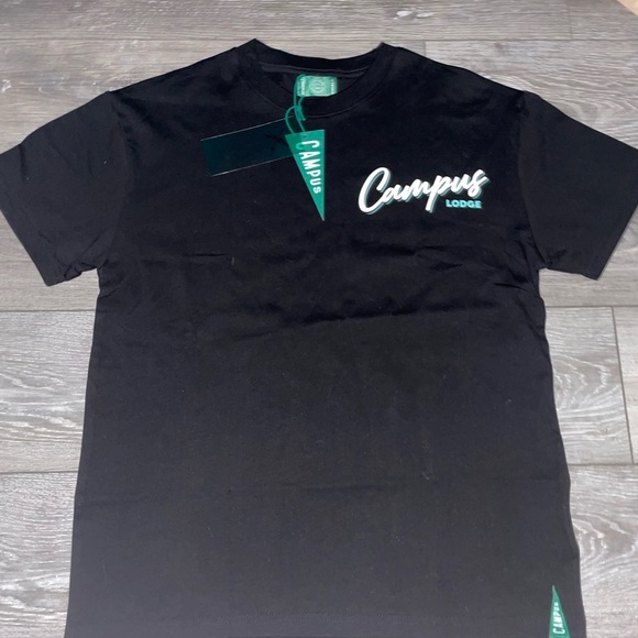 Campus | Shirts | Campus Lodge Mens Black Short Sleeve Tee | Poshmark